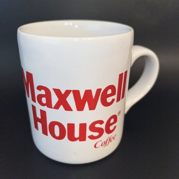 Dining | Maxwell House Coffee Mug White Red Logo Ceramic Made In ...